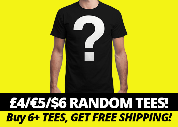 Qwertee : Limited Edition Cheap Daily T Shirts | Gone in 24 Hours | T-shirt Only £9/€11/$12 ...